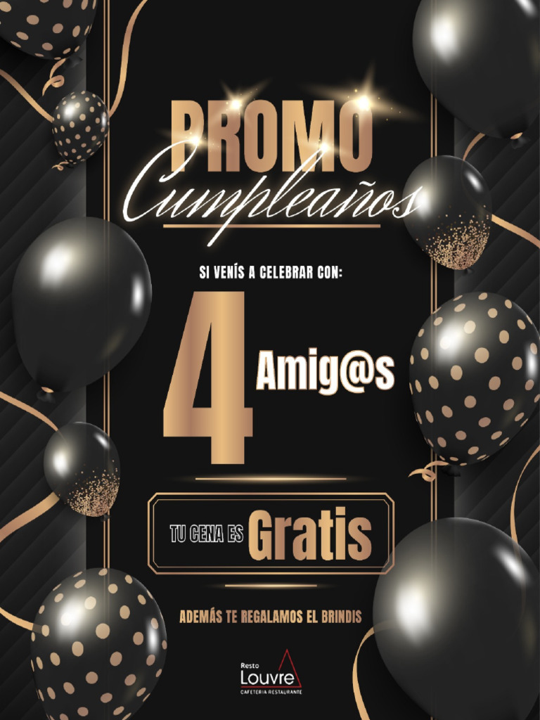 Promo Cumpleaños | PDF