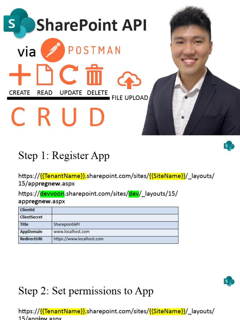 SharePoint API CRUD & File Upload Guide | PDF | Software Engineering ...