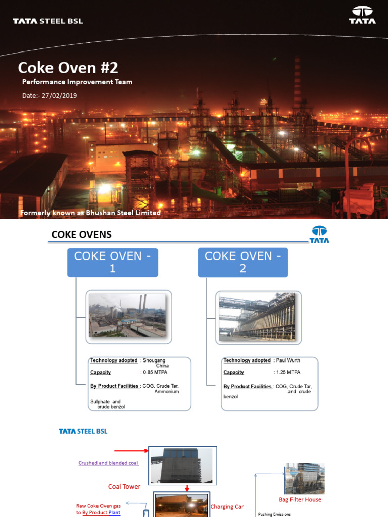 Coke Oven 2 PIT | PDF | Coke (Fuel) | Pump