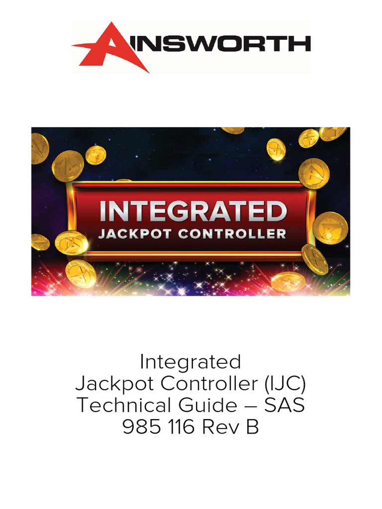 Integrated Jackpot Controller Technical Guide - SAS 985 116 Rev B | PDF ...