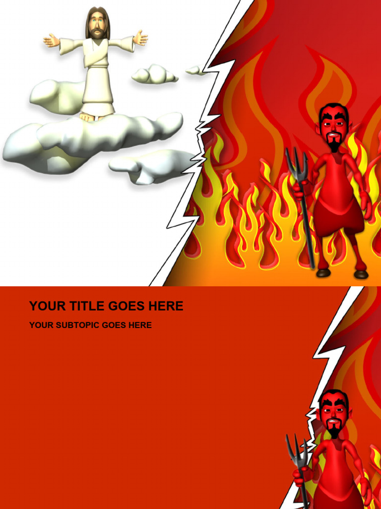 Angels & Demons PPT Template | PDF