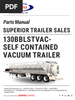 Dry Van Trailer Parts List | PDF | Axle | Motor Vehicle