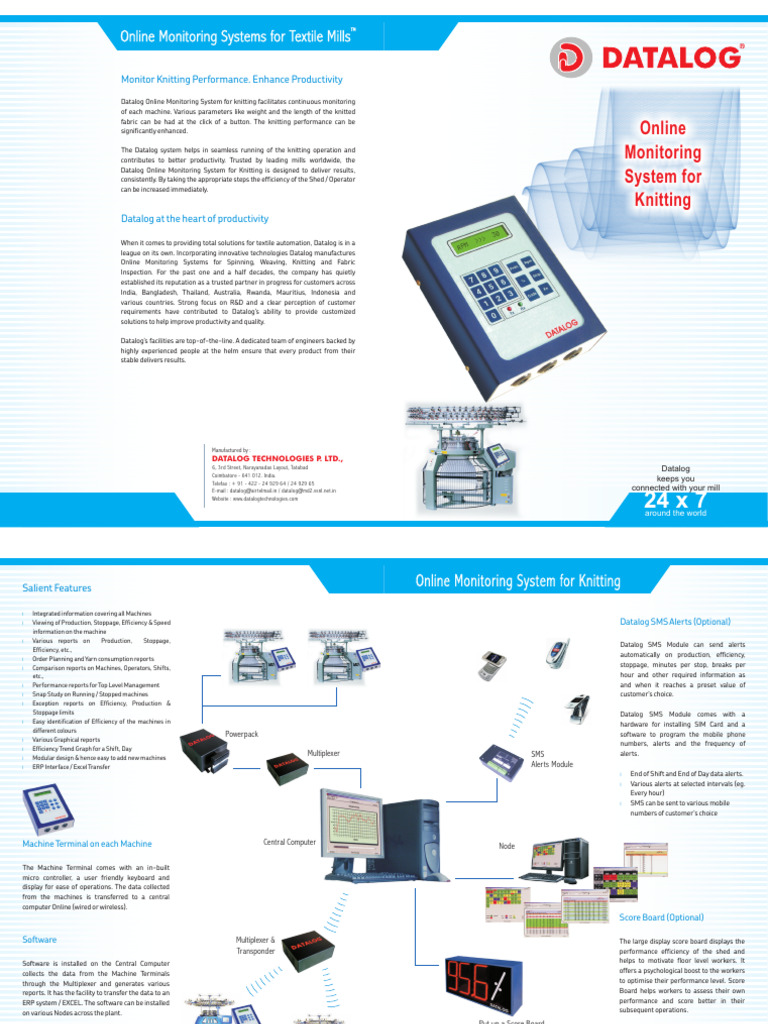Datalog Knitting | PDF | Textiles | Knitting