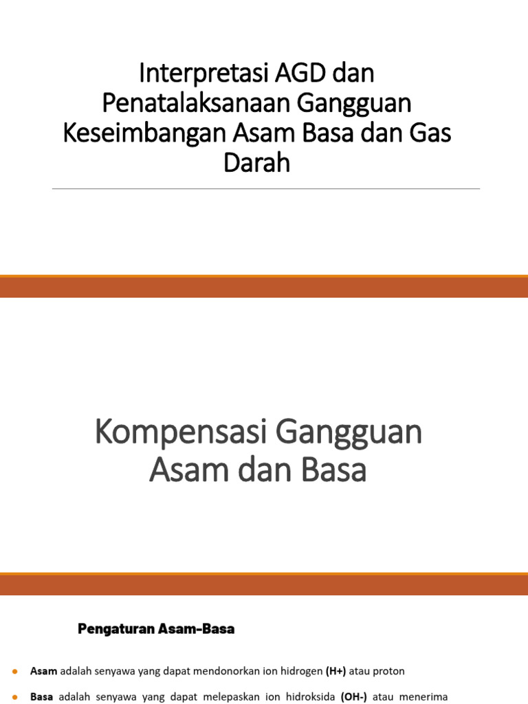 Interpretasi AGD | PDF