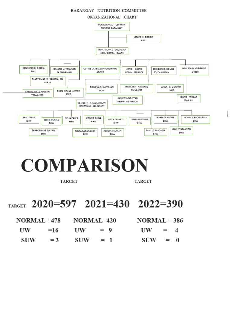 Barangay Nutrition Committee | PDF
