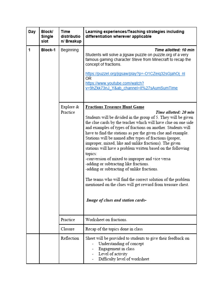 Weekly Plan | PDF | Cognitive Science | Behavior Modification