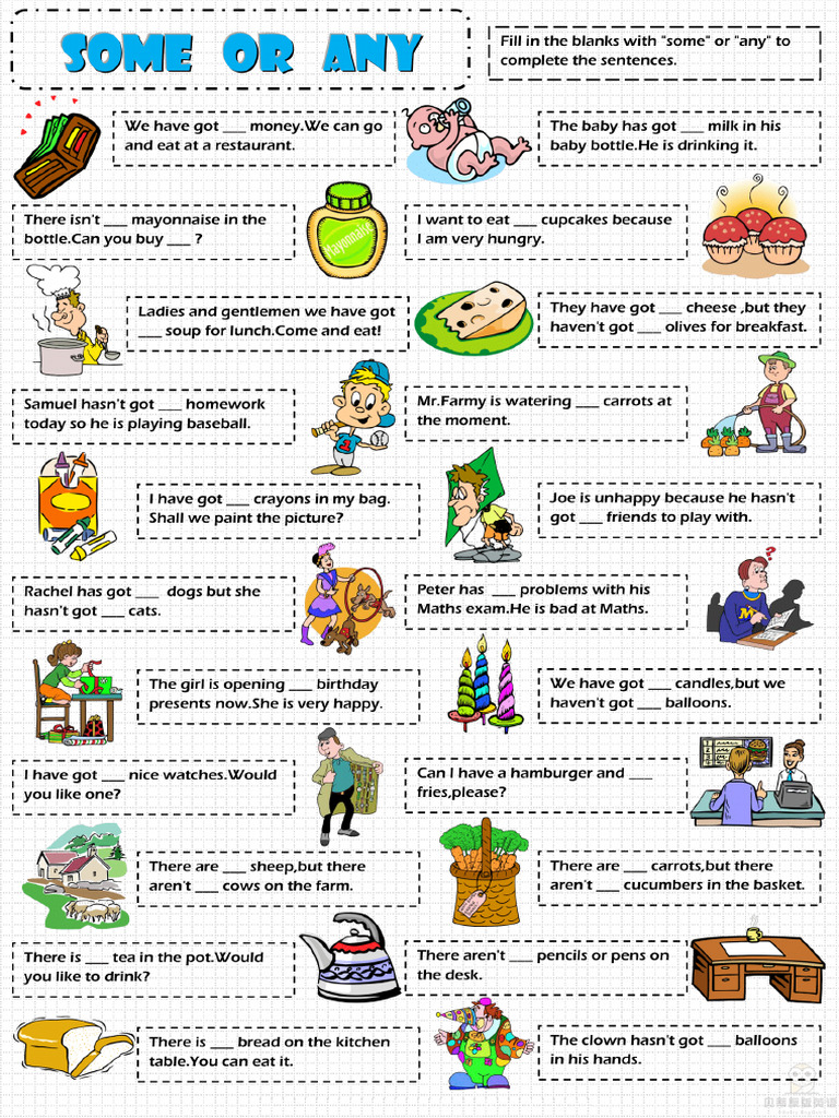 Some & Any | PDF