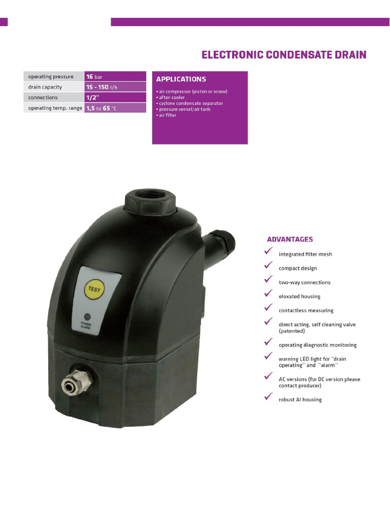 DV Level Sensing Drains | PDF