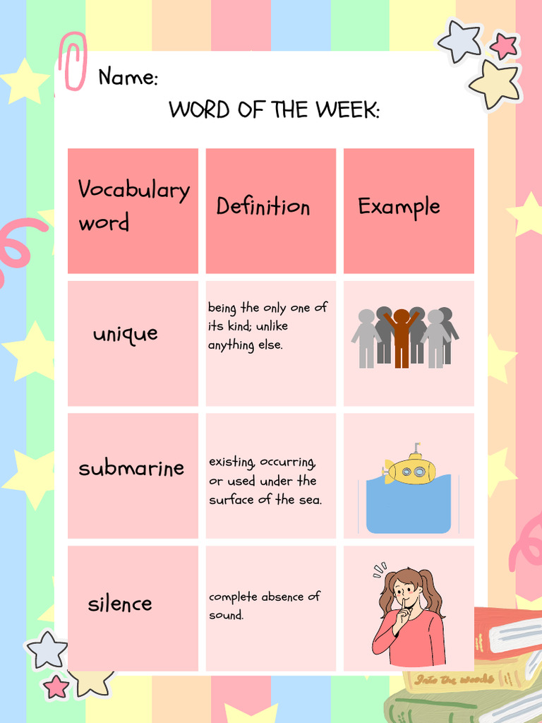 Word of The Week 11 | PDF