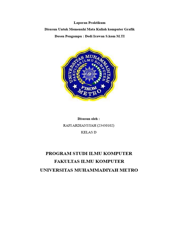 Laporan Praktikum Rafi Ardiansyah | PDF | Komputer | Teknologi & Rekayasa