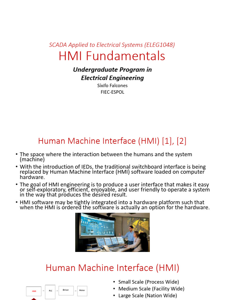 04 SCADA HMI Fundamentals-1 | PDF | User Interface | Computer Hardware 04 SCADA HMI Fundamentals-1 | PDF | User Interface | Computer Hardware