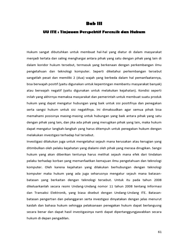 Pertemuan 3 UU-ITE | PDF