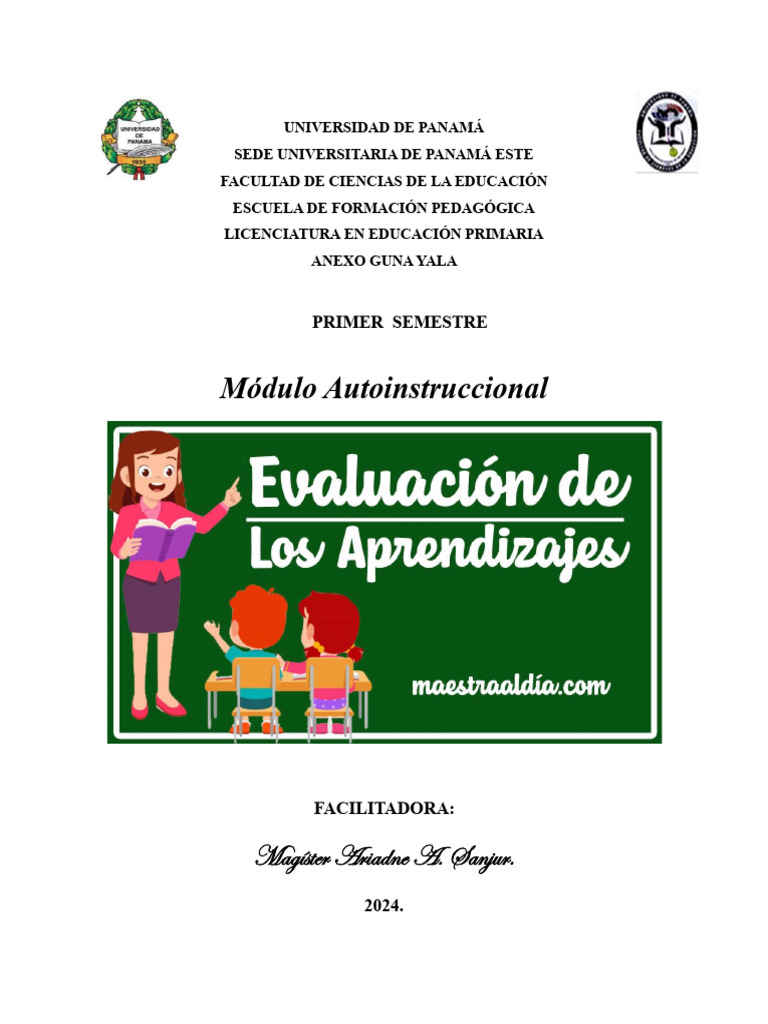 M-Dulo - 3 - Evaluaci-N de Los Aprendizajes | PDF | Evaluación | Aprendizaje