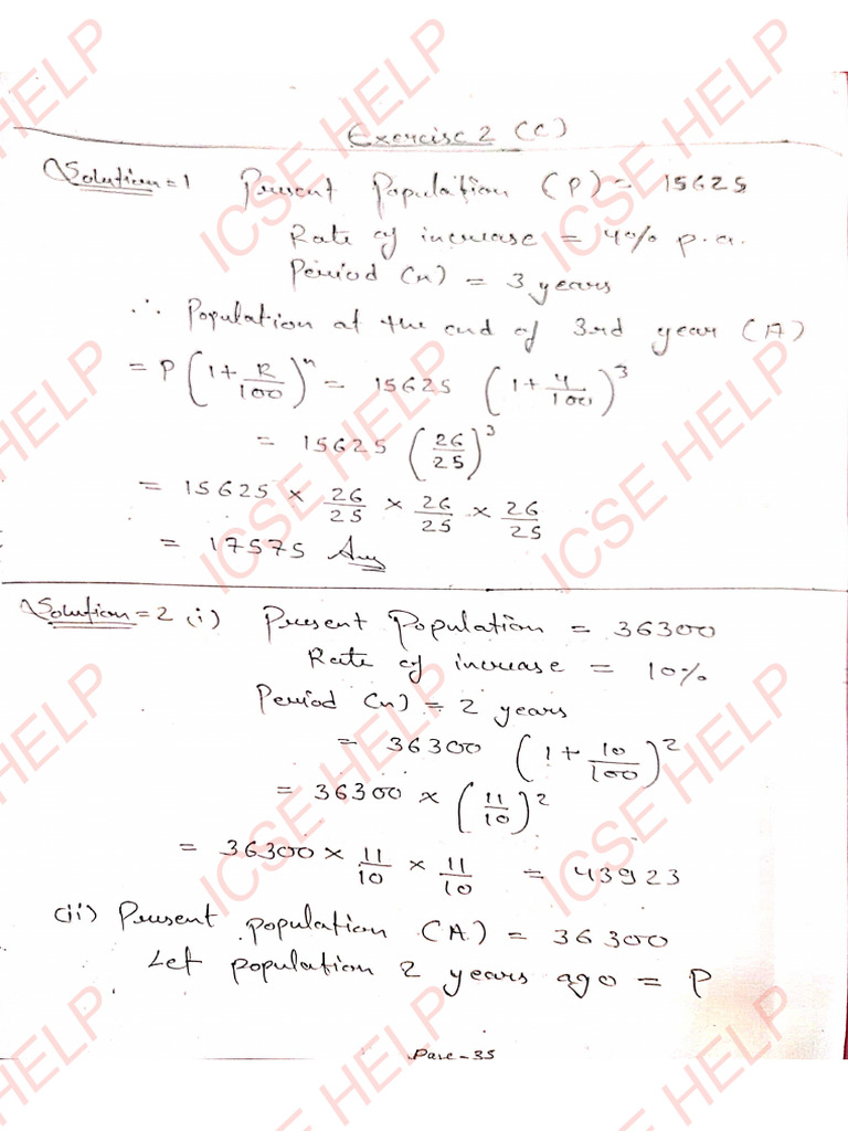 Rs Aggrawal Class 9 Chapter 2.c | PDF