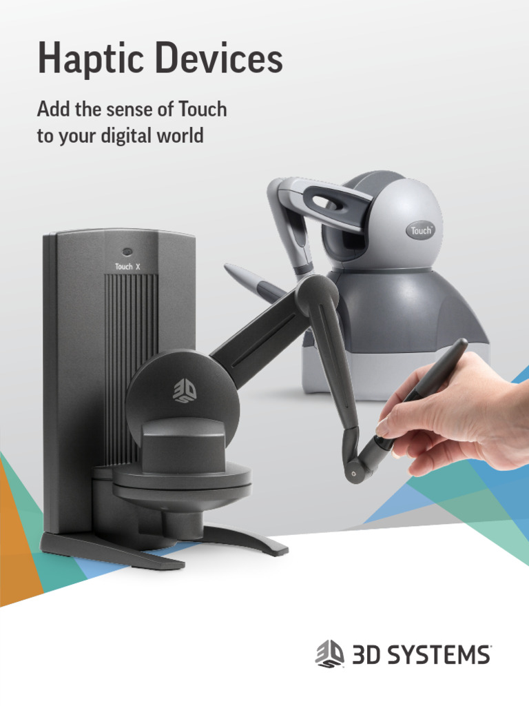 3d Systems Geomagic Touch Haptic Device | PDF | 3 D Computer Graphics ...