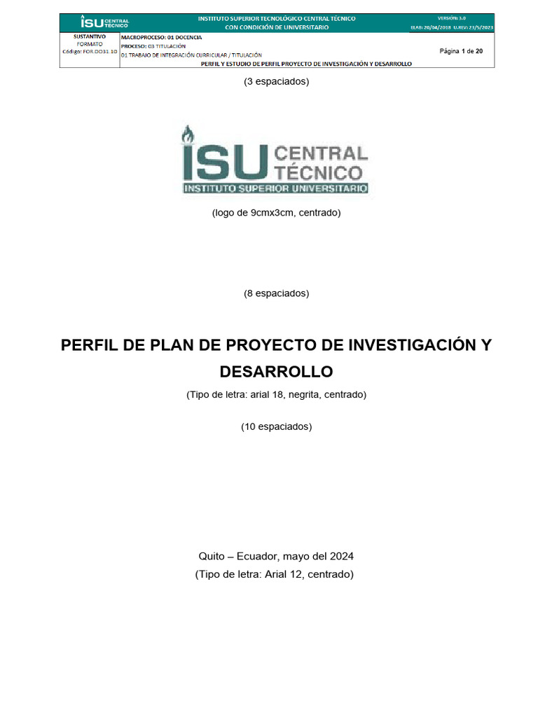 Perfil 05-06-2024 - Tapia Cristopher | PDF | Contaminación | La ...