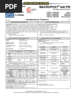 Ficha Tecnica Epoxi Macropoxy 646 FC Sherwin Williams | PDF | Epoxy | Procesos industriales