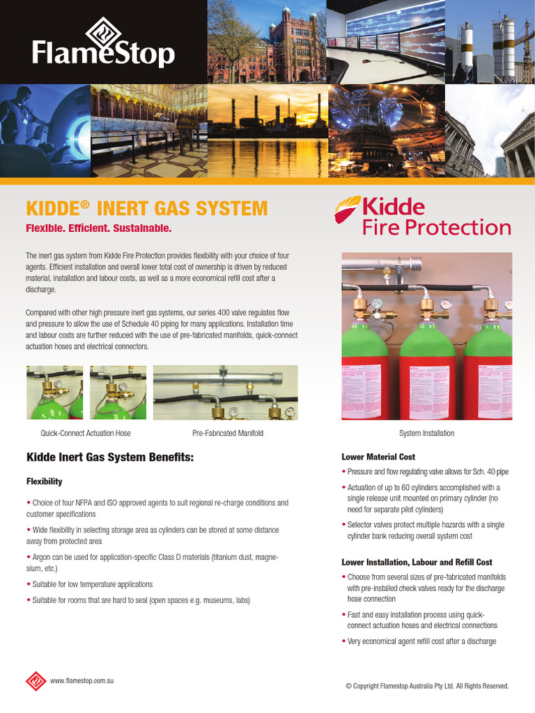 Kidde-M400 Series-Brochure | PDF | Gases | Valve