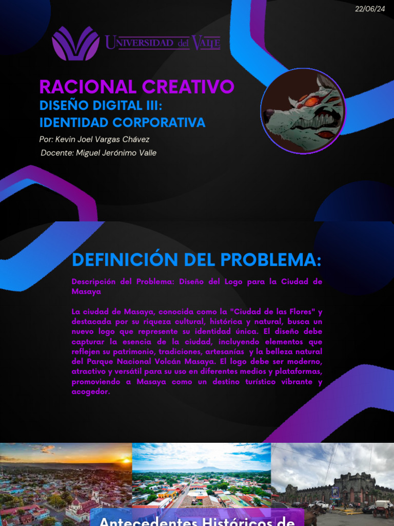 Racional Creativo para Logo de Masaya | PDF | Nicaragua