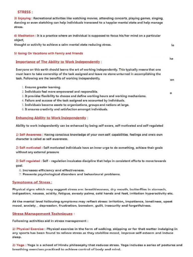 It Notes For Class X | PDF