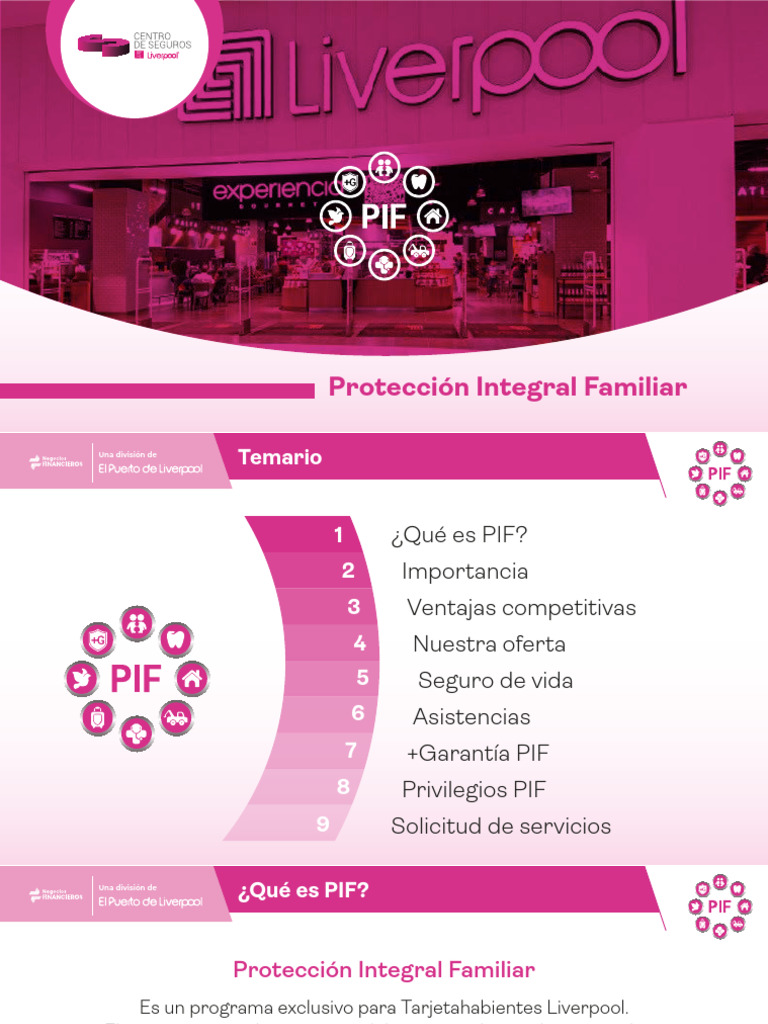 Capacitacion PIF Producto | PDF | Seguro | Seguro de vida