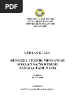 Kertas Kerja Bengkel Teknik Menjawab SPM | PDF
