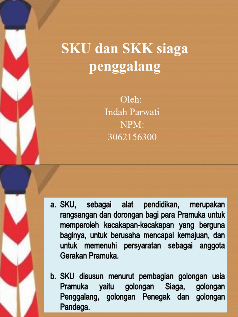 Tugas PPT Achmad Tantowi Azis Sku Tku SKK TKK Dan SPG TPG | PDF