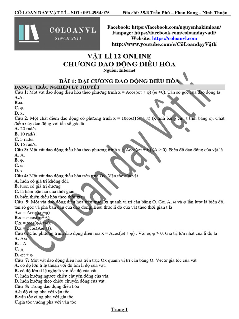 1 Dao Dong Dieu Hoa 2021 - OnLINE | PDF