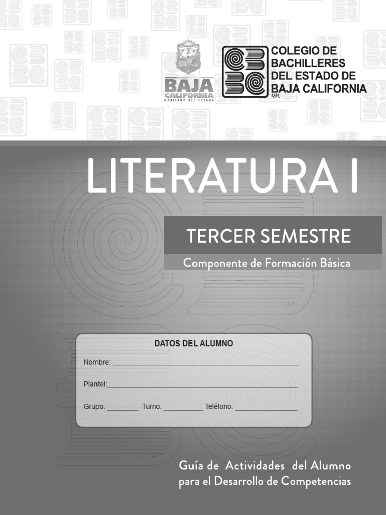 Literatura I 2019-2 | PDF | Estética | Narración