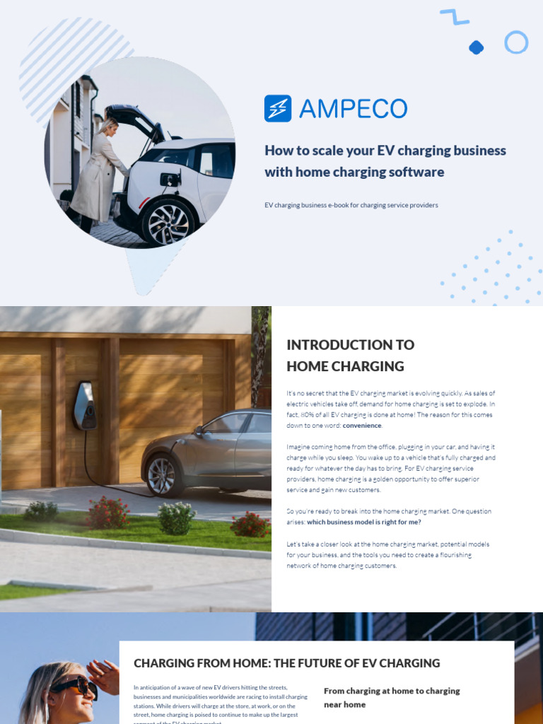 AMPECO Ebook - How To Scale Your EV Charging Business With Home Charging Software | PDF ...