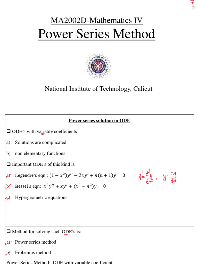 Maths Compressed | PDF | Ordinary Differential Equation | Equations