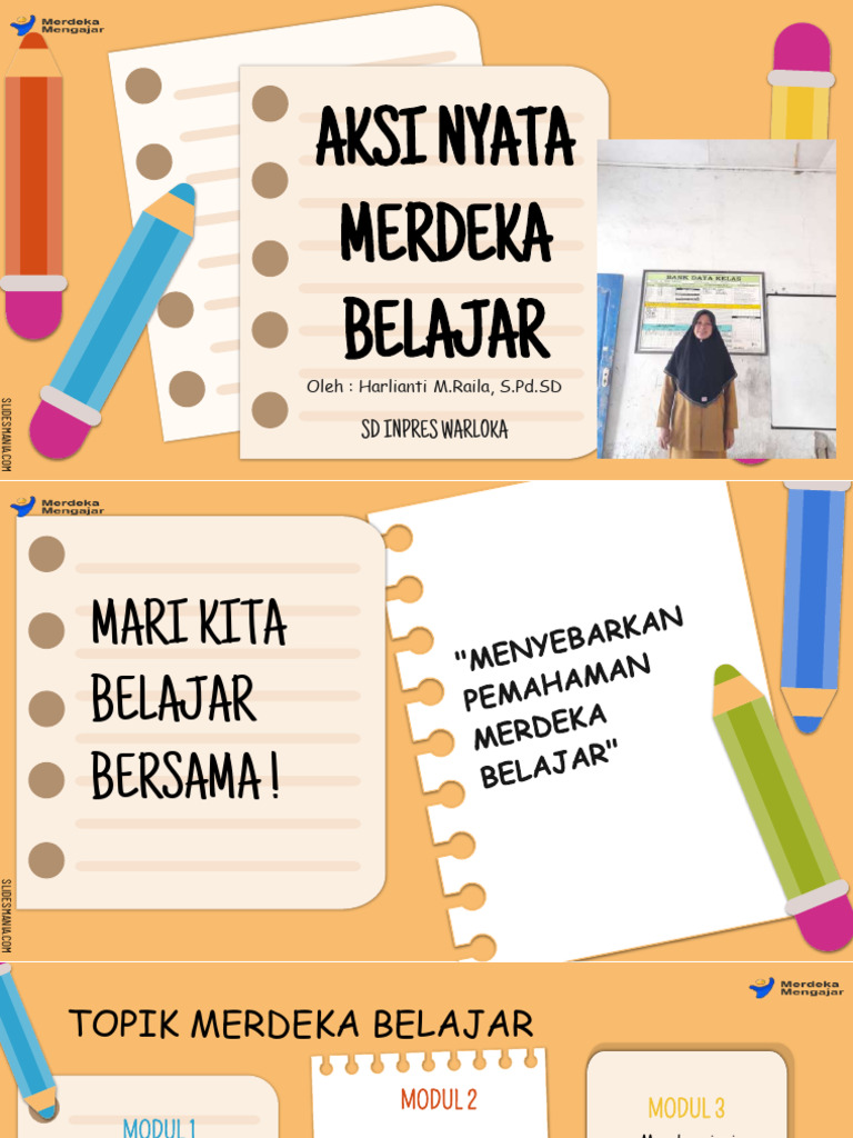 Aksi Nyata Merdeka Belajar | PDF