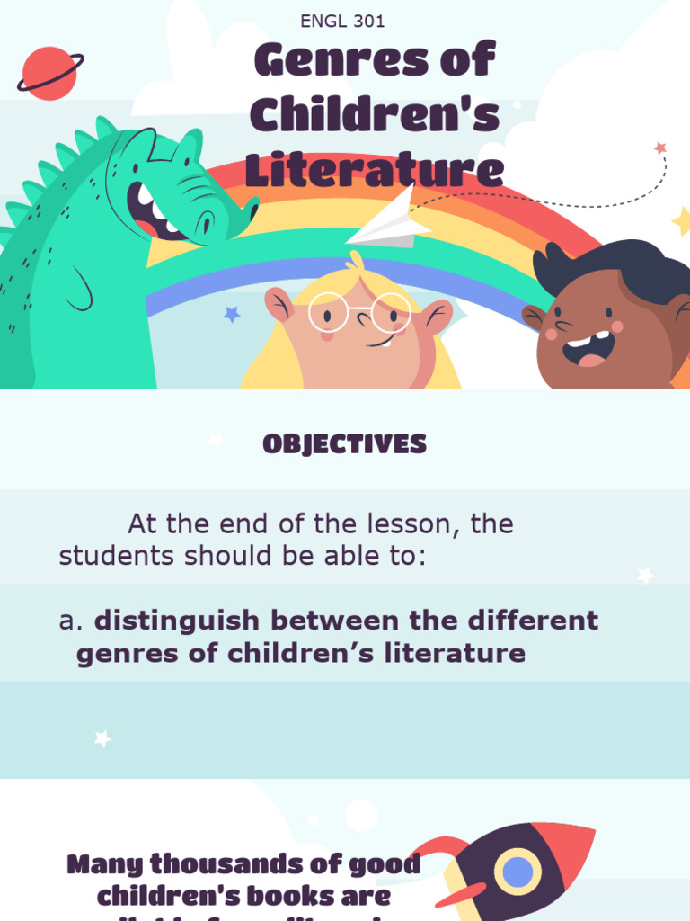 3+Genres+in+Children S+literature | PDF | Fantasy | Genre