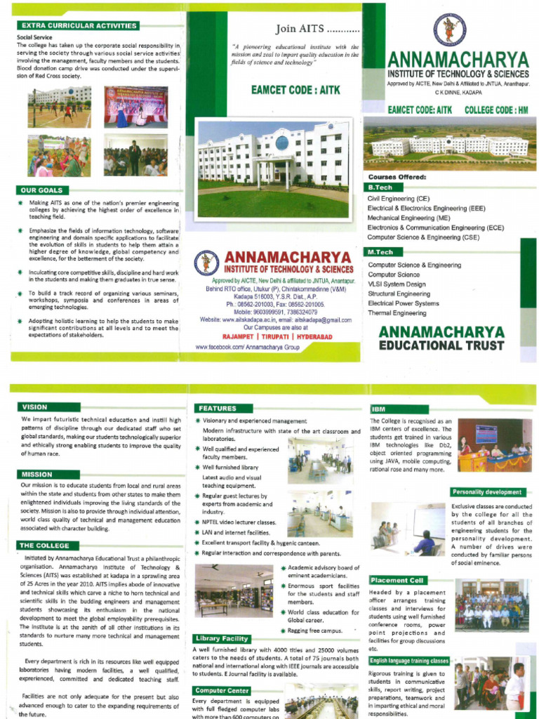 Official Brochure of B.Tech Artificial Intelligence and Data Science ...