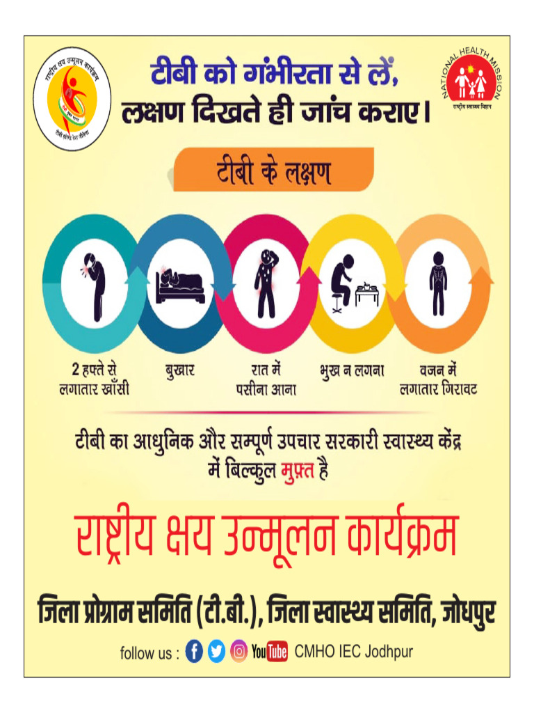 CMHO IEC Jodhpur Follow Us | PDF