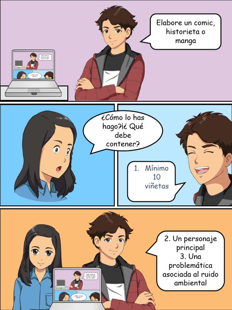 HISTORIETA O COMIC RUIDO AMBIENTAL | Descargar gratis PDF | Cómics