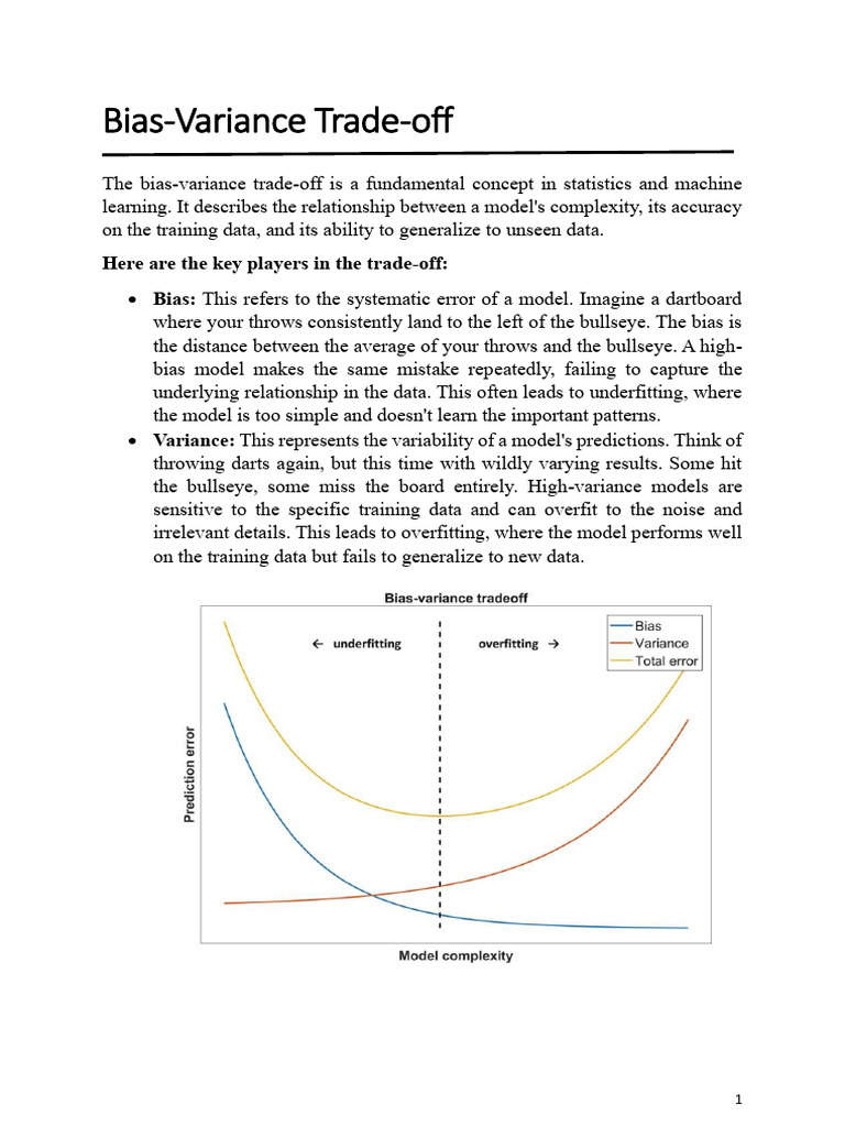 Bias Variance | PDF | Machine Learning | Statistics