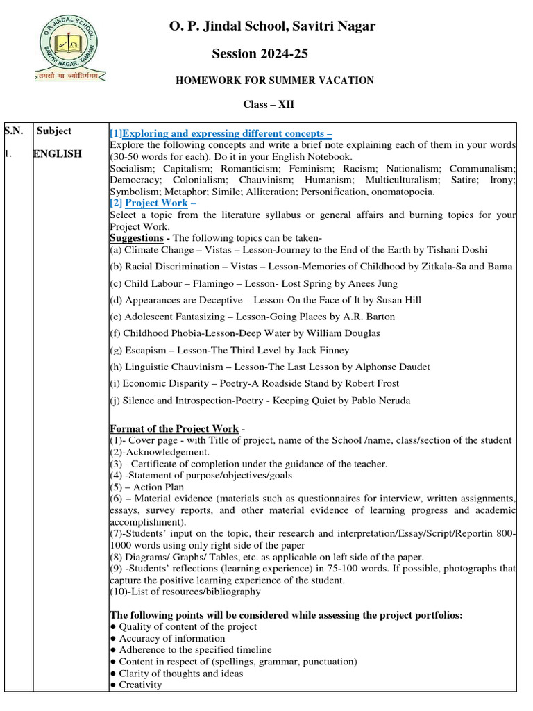 Class 12 HOLIDAY HOMEWORK | PDF | Capacitance | Capacitor