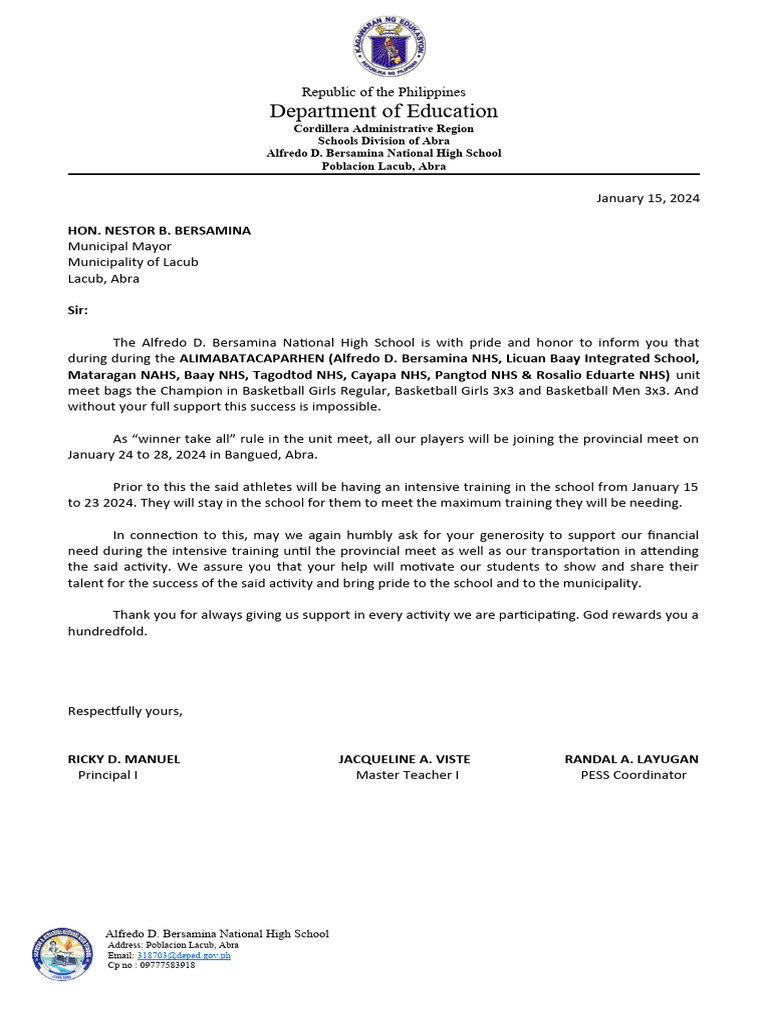 Unit Meet Solicitation | PDF | Government