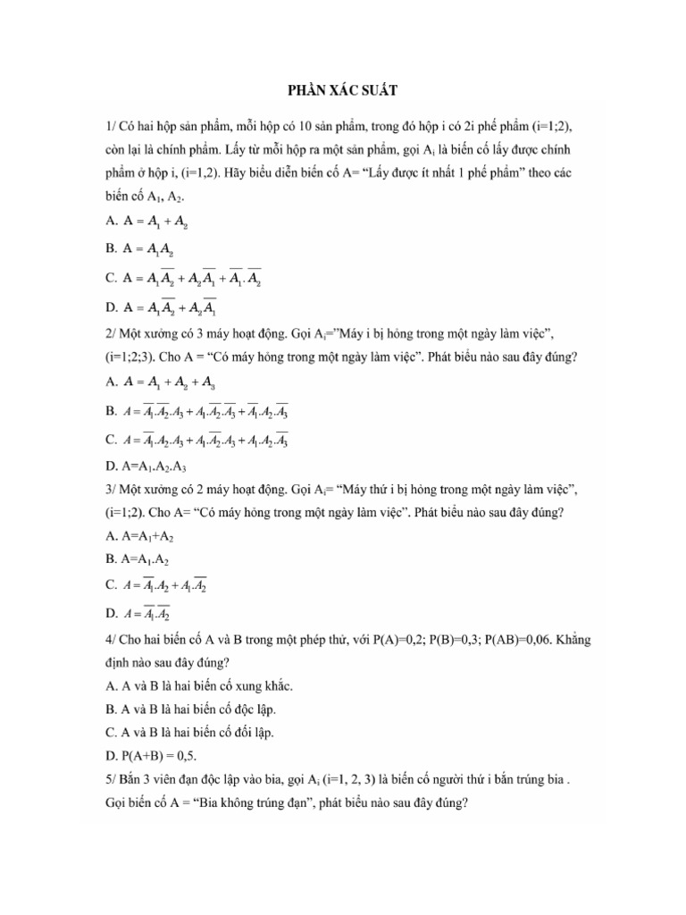 BT Trac Nghiem Gui SV 6.2024 | PDF