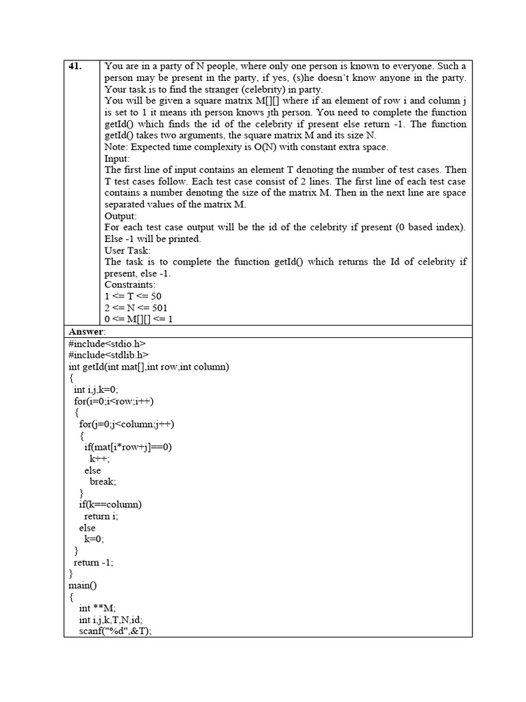 Zoho Sample Qns With Program | PDF | Computer Science | Computing