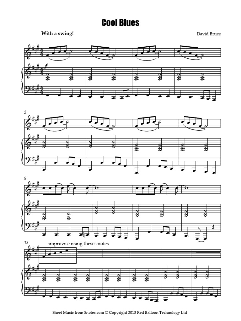 Cool Blues | PDF