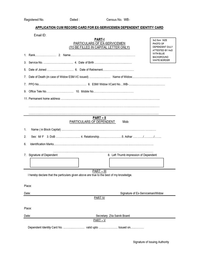 Dependent I Card | PDF | Identity Document | Applications Of Cryptography