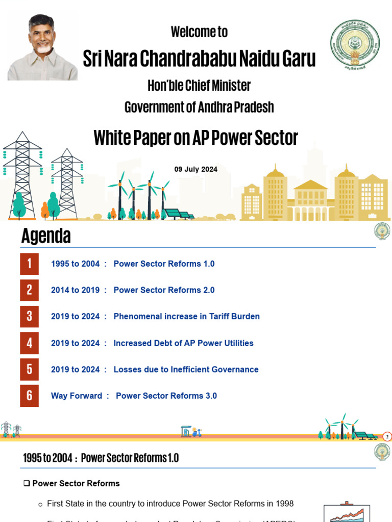 Final White Paper On AP Power Sector - 09jul2024 - Without Annexures ...