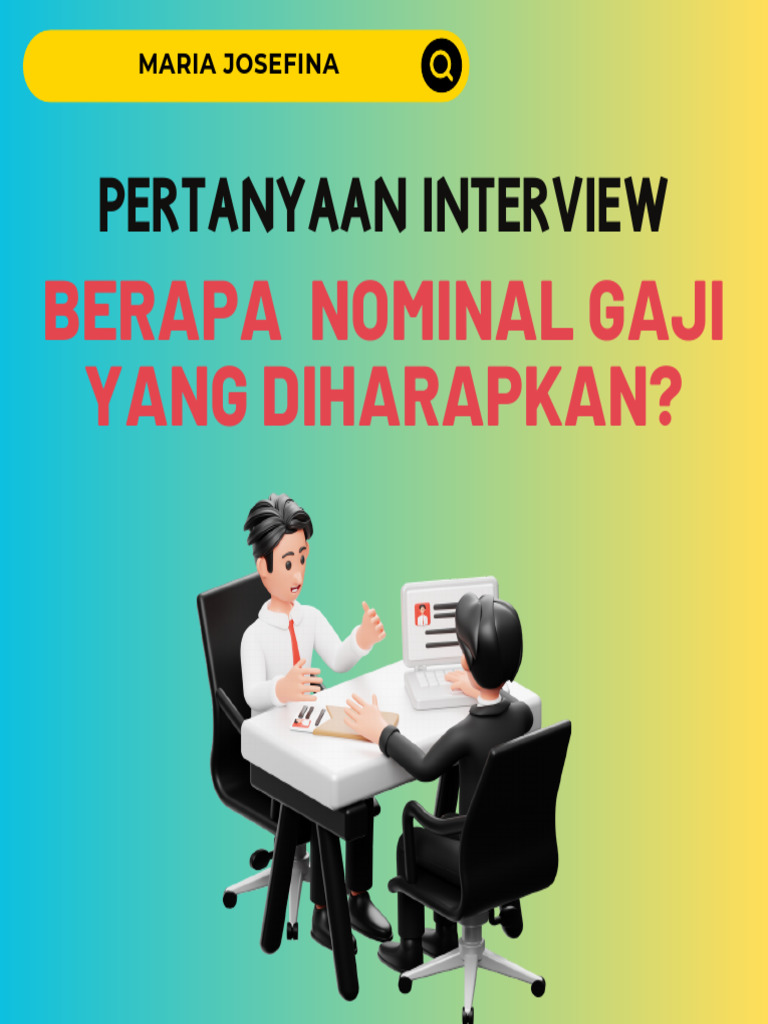 Ditanya Gaji Saat Interview HRD 1719574336 | PDF