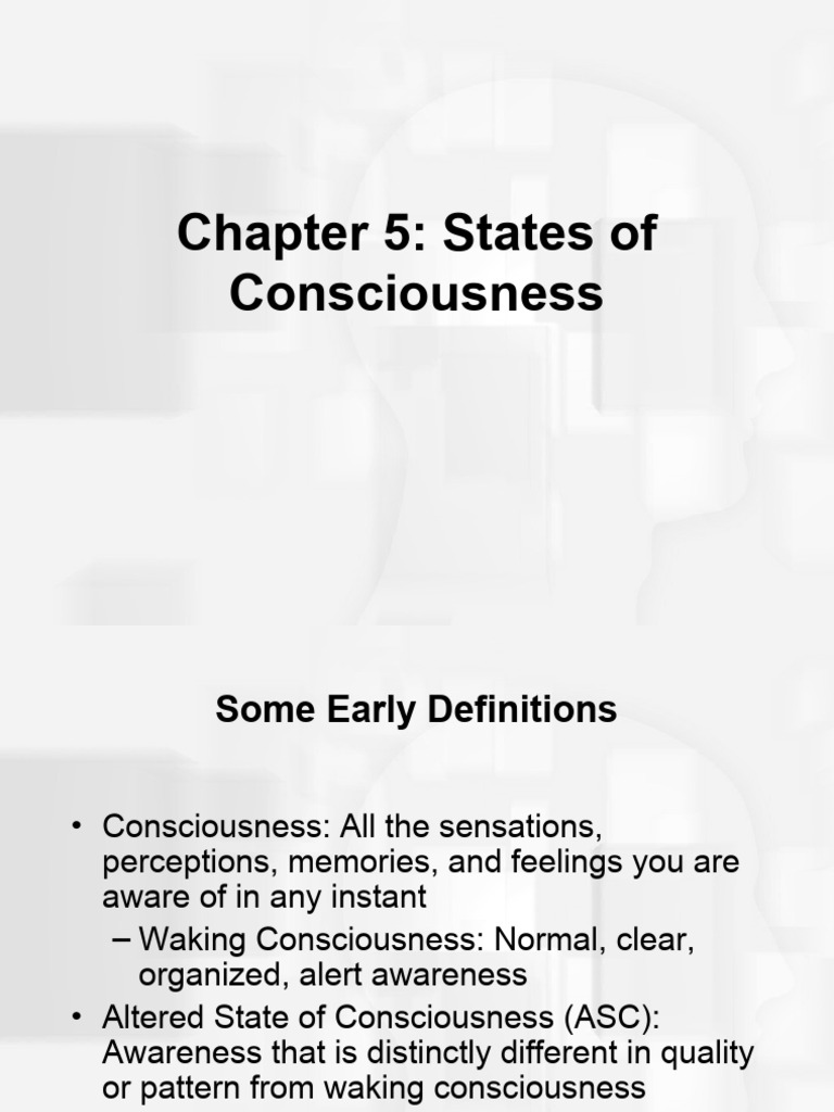 Understanding States of Consciousness | PDF | Sleep | Hypnosis