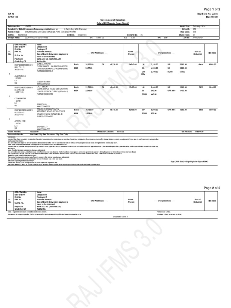 Raj Ifms 3.0: Page 1 of 2 | PDF | Economies | Payments
