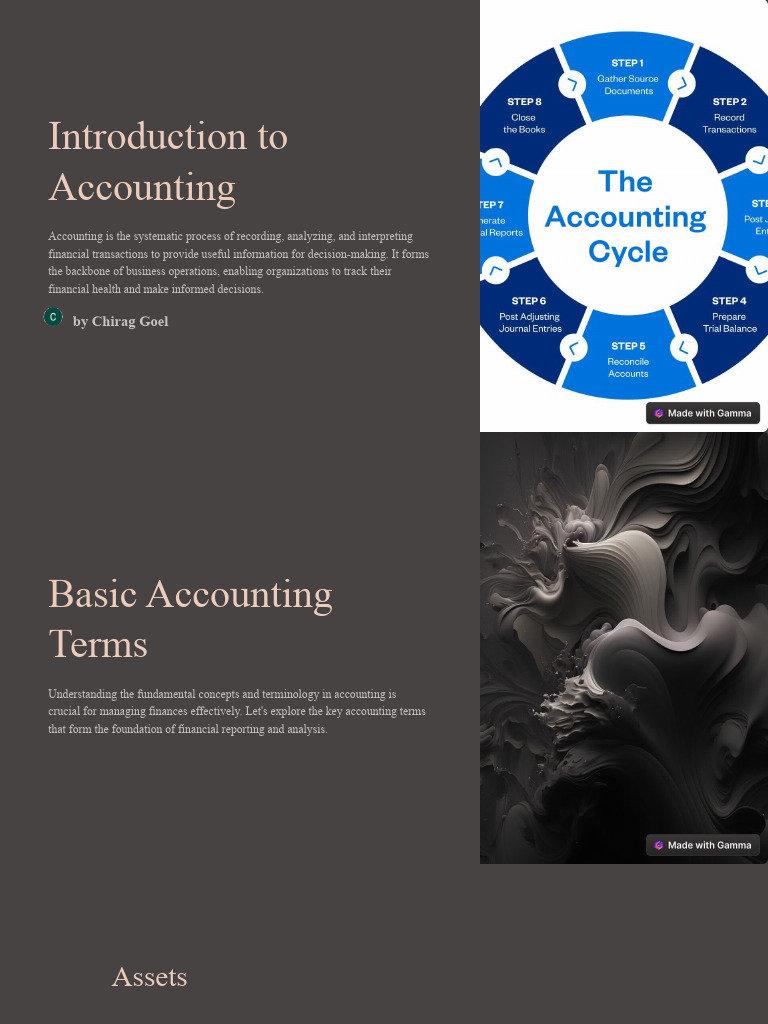 Introduction To Accounting | PDF | Equity (Finance) | Expense