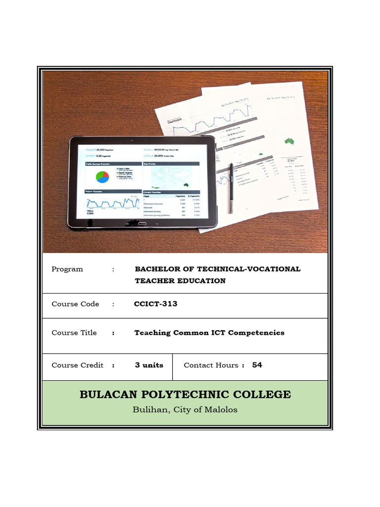 1.a. CCICT 313 Teaching Common ICT Competencies Module 1 | PDF ...