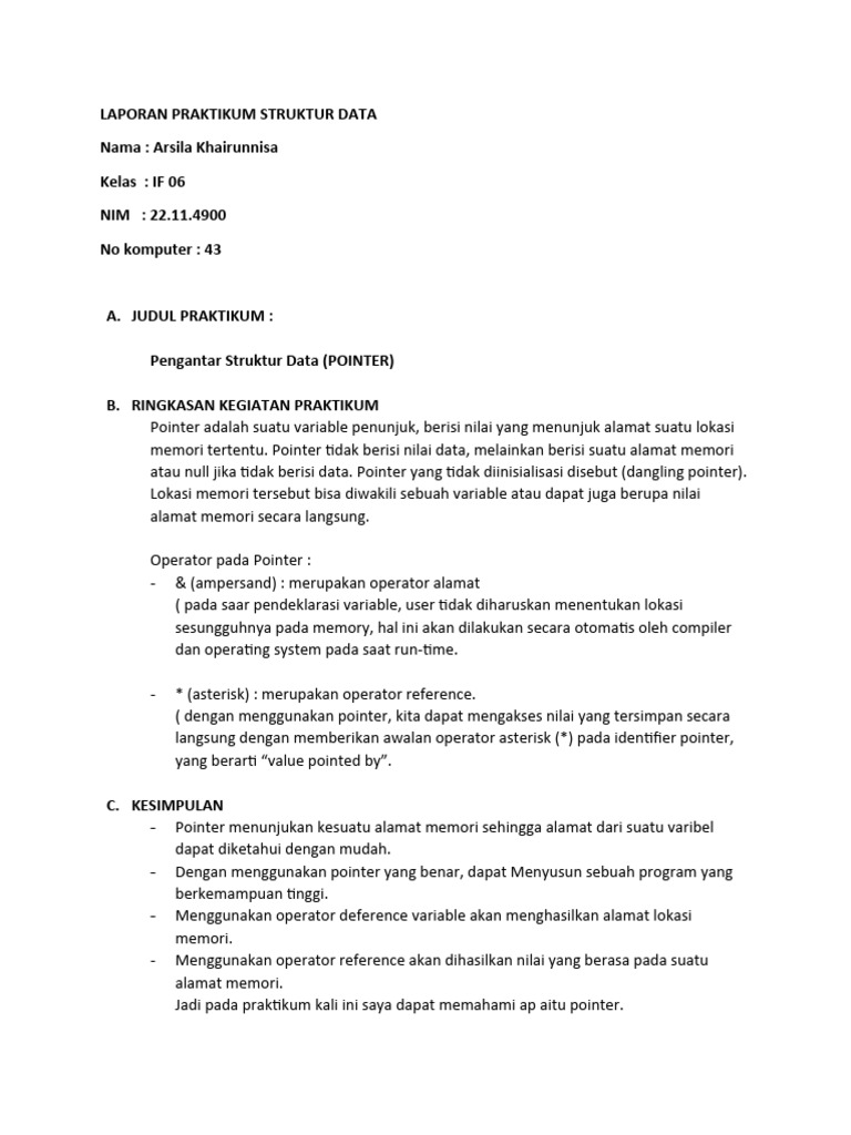 Struktur Data | PDF | Komputer